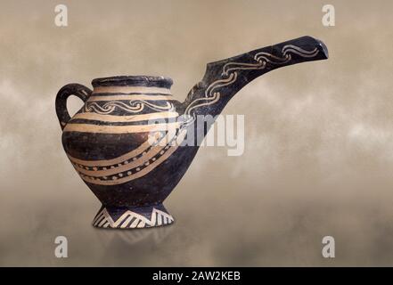 Minoan Vasiliki Ware long spouted "teapots", Vasiliki 2300-1900 BC BC ...