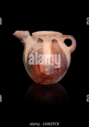 Vasiliki Ware jug with characteristic mottled decorations, Vasiliki ...