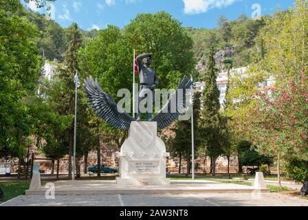 Gullet trip on Turkish coast Stock Photo - Alamy