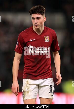 Northampton Town's Scott Pollock Stock Photo - Alamy