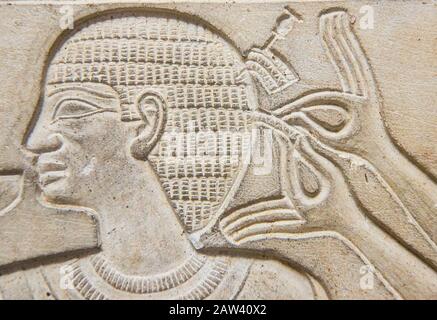 Cairo, Egyptian Museum, sarcophagus of the queen Ashait, a wife of ...