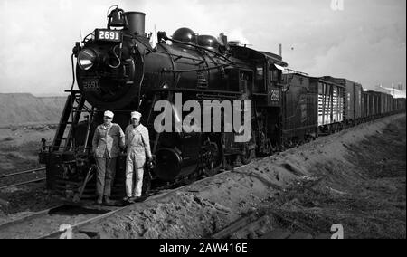 Canadian National Railway Engine 2691 in 1953 Stock Photo - Alamy
