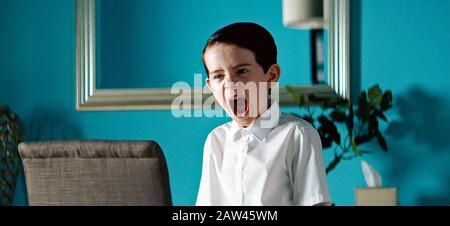 USA. Senan Jennings in a scene from ©Saban Films new film: Vivarium ...