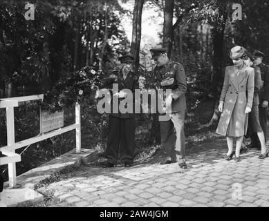 Lieutenant-General Sir Neil Methuen Ritchie [present at the unveiling ...