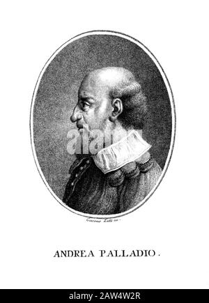 1565 ca, ITALY : The most celebrated italian architect ANDREA PALLADIO ...
