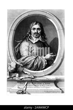 Charles-Nicolas Cochin (1715-1790). "Le Faucon, illustration for the ...