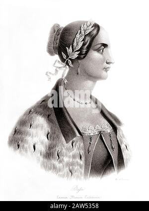 Laura Bassi, Italian Physicist Stock Photo - Alamy