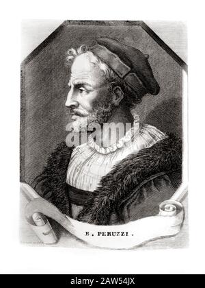 The italian florentin Renaissance painter and architect BALDASSARRE ...