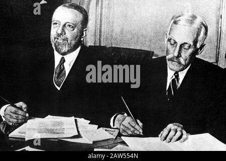 Count Giuseppe Volpi di Misurata, Minister of Finance during the period ...