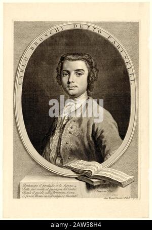 The celebrated italian Castrato Opera singer GAETANO MAJORANO aka ...