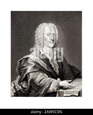 Georg Philipp Telemann (1681-1767) German composer born at Magdeburg ...