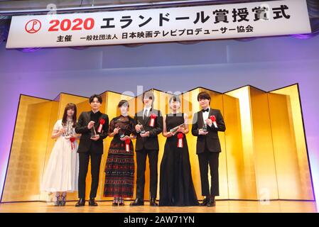 (L-R) Kanna Hashimoto, Ryo Yoshizawa, Kaya Kiyohara, Ryusei Yokohama ...
