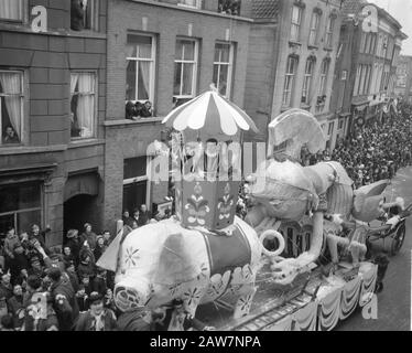 Oeteldonk celebrates carnival, during parade, 10 February 1964 ...