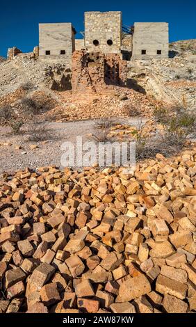 Mariscal Mine, River Road, Big Bend National Park, Texas Stock Photo ...