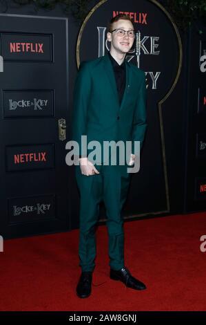 LOS ANGELES - FEB 5: Coby Bird at the "Locke & Key" Series Premiere ...