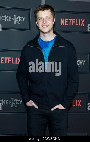 LOS ANGELES - FEB 5: Tyler Barnhardt at the "Locke & Key" Series ...