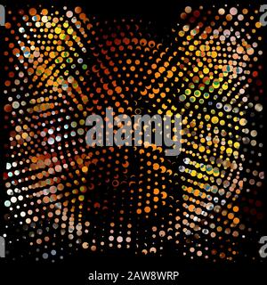 Abstract background disco lights for party decorate the night with glow ...