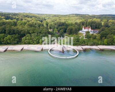The Infinity Bridge in Aarhus, Denmark Stock Photo - Alamy