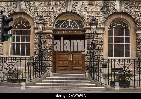 Bath & North East Somerset Council offices at Bath Guildhall in the ...