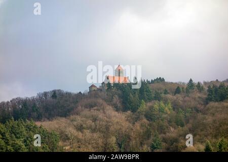 Wachenburg Castle, Weinheim, Baden-Wurttemberg, Germany Stock Photo - Alamy