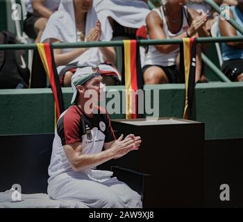 Florianopolis, Brazil. 07th Feb, 2020. Tennis, ladies: Fed Cup ...