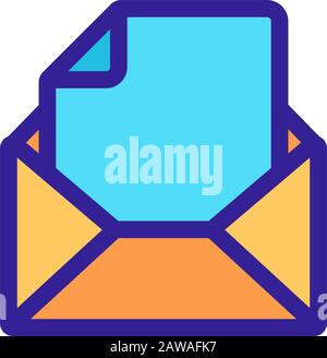 Large format printer linear icon. Thin line illustration. Printing ...