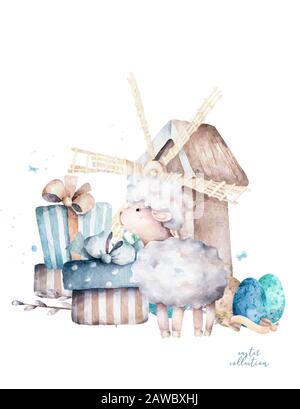 Gold flower paper and grass. 3d rendering, 3d illustration Stock Photo ...