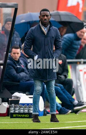 Werkendam, Netherlands. 08th Feb2020. football, , Dutch tweede divisie ...