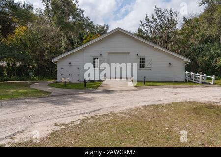 The Stable Building at the Debary Hall Historical site located in ...
