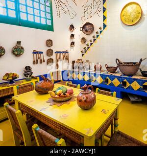 Frida Kahlo museum, kitchen, Coyoacan, Mexico City, Mexico Stock Photo ...