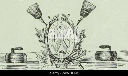 Armoiries Montreal 1833 Stock Photo - Alamy