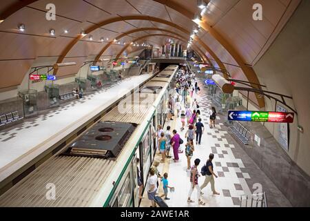 Metro Station Serdika, Sofia, Sofia Province, Bulgaria Stock Photo - Alamy