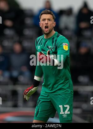 Derby County goalkeeper Ben Hamer during the Sky Bet Championship match ...