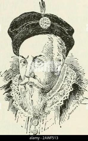 William Allen (1532-1594) on engraving from the 1800s. English Roman ...