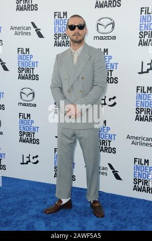 Shia LaBeouf at the 35th Film Independent Spirit Awards 2020 ceremony ...