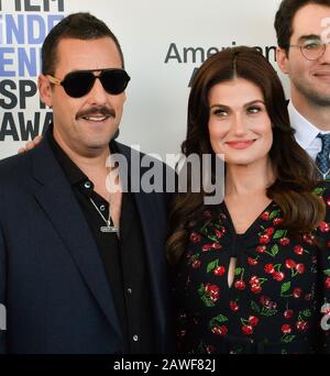 Adam Sandler and Idina Menzel at the 35th Annual Film Independent ...