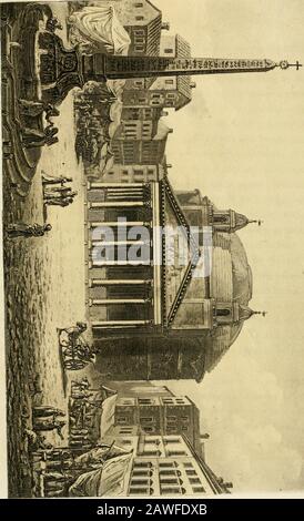 Corinthian order from the Pantheon, Rome. Cornice with modillions and ...