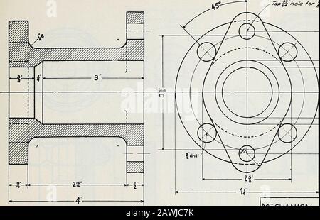 Mechanical drawing copy plates . MECH/NICAL DRAWING PLATE NO. B0LT5 ...
