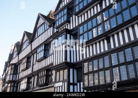 Staple Inn, High Holborn, London England UK Black and white timbered ...