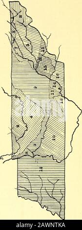 Map of McMinn in Tennessee Stock Photo - Alamy