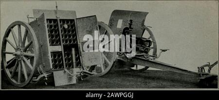 French 75 mm field gun / Canon de 75 modèle 1897 in World War One Fort ...