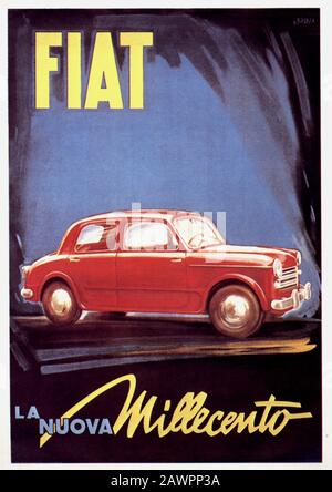 1953 , Italy : The italian car industry FIAT ( F.I.A.T. Fabbrica ...