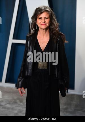 Tracey Ullman arrives at the Vanity Fair Oscar Party on Sunday, Feb. 9 ...