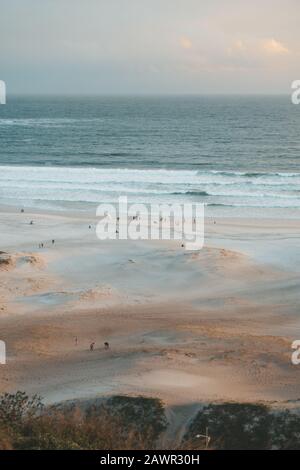 Areal view of Rio De Janeiro north bay looking toward flamengo beach ...