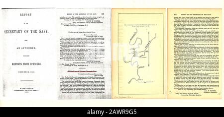 Map of operations of the Yazoo Pass expedition under command of Lt. Com ...