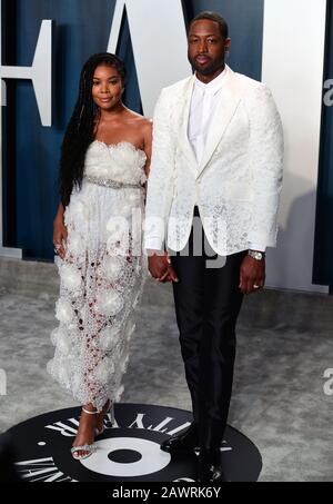 Dwyane Wade arrives at the Vanity Fair Oscar Party on Sunday, Feb. 9 ...