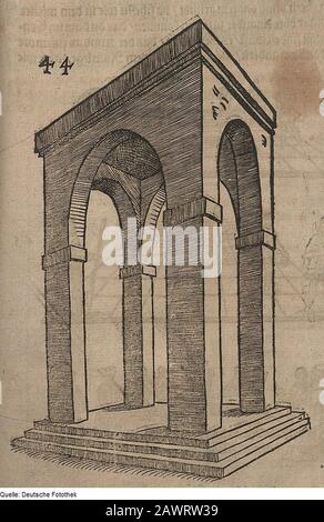 Fotothek df tg 0000868 Geometrie 5E Perspektive 5E Architektur 5E Arkade Stock Photo - Alamy