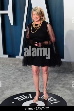 Martha Stewart arrives at the Vanity Fair Oscar Party on Sunday, Feb. 9 ...