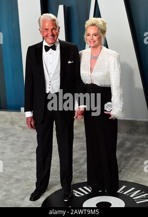 George Hamilton attends the Vanity Fair Oscar Party. Los Angeles, Ca. 2 ...