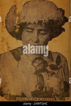 Helen Keller and Mrs. John A. Macy (Anne Sullivan Stock Photo - Alamy
